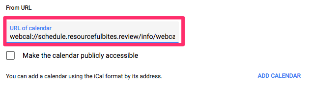 Integration | Synchronize with other calendars